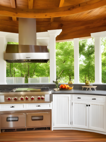 How to Build an Outdoor Kitchen with Cinder Blocks