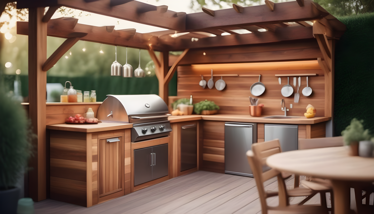 Can You Build an Outdoor Kitchen with Wood? Find Out Now!