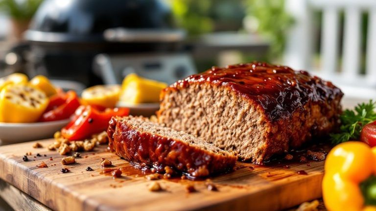 Delicious Traeger Pellet Grill Smoked Meatloaf Recipe