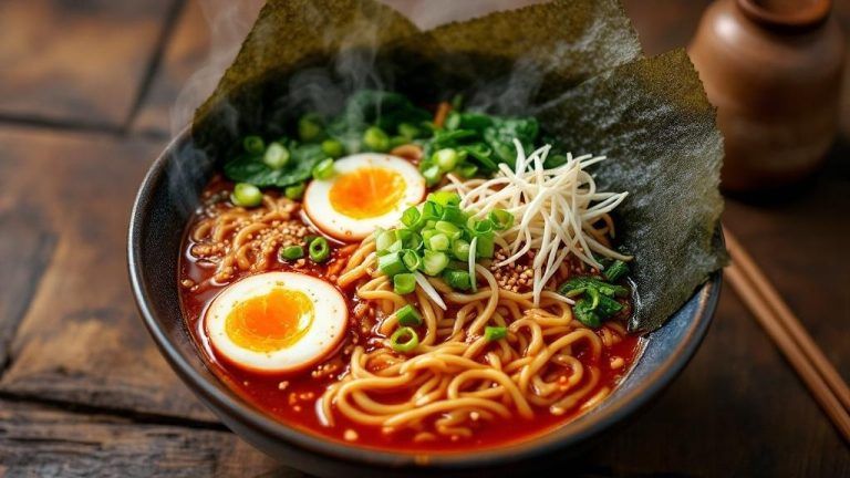 Spicy Japanese Miso Ramen Recipe